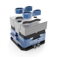China Dual Station High Precision Multi Axis CNC Pneumatic Vise for Automation for sale