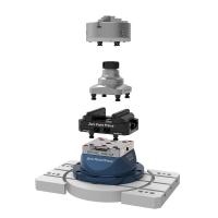 China Advanced 5 Axis CNC Self Centering Vise Riser Tower for sale