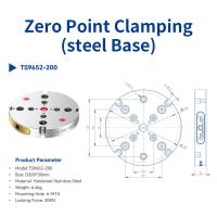 China Composite 52&96 Pitch Zero Point for 4 Axis CNC Machining Plate for sale