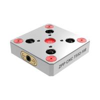 China 52mm Self Centering Vise Compatible Manual Locking CNC Zero Point Plate for sale