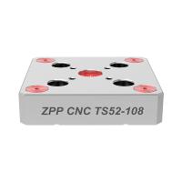 China 52mm Self Centering Vise Compatible Manual Locking CNC Zero Point Plate for sale