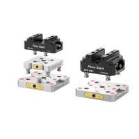 China 52mm Self Centering Vise Quick Change Manual Locking Zero Point Workholding Plate for sale