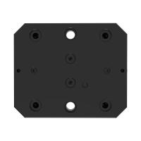 China Zero Point Workholding Vise with Steel Aluminum Interchangeable Jaws for sale