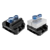 China Zero Point Workholding Vise with Steel Aluminum Interchangeable Jaws for sale