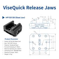 China Quick Release Self Centering Zero Point CNC Workholding Vise for sale