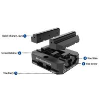China Quick Release Self Centering Zero Point CNC Workholding Vise for sale