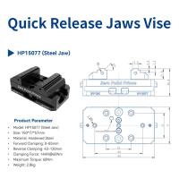 China Precision Self-Centering Quick Release CNC Milling Vise Tool for sale
