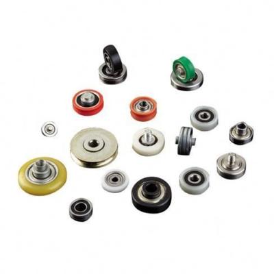 China Single Row Plastic Coated Bearing ABEC-1 Grade with PA66/POM/PP Materials for OEM Applications for sale