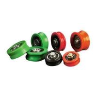 China Single Row Plastic Coated Bearing ABEC-1 Grade with PA66/POM/PP Materials for OEM Applications for sale