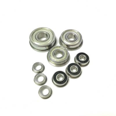 China F608 Flanged Deep Groove Ball Bearing 8x22x7mm with ABEC Precision Grades for Industrial Applications for sale