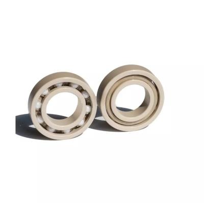 China 6202 Hybrid Ceramic Bearing 15x35x11mm with Si3N4/ZrO2 Balls and Vibration Values Z1 Z2 Z3 for sale