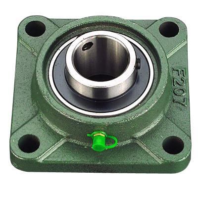 China UCF207 Pillow Block Bearing 35mm ID 117mm OD Chrome Steel GCr15 Material Z1 Noise Level for sale