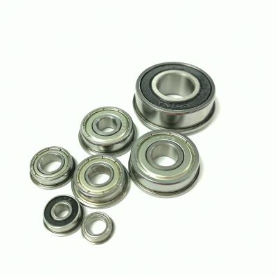 China Non-standard Hex Bore Flanged Bearing FR8ZZ FR8 2RS ABEC-1 12.7mm ID 28.575mm OD for sale