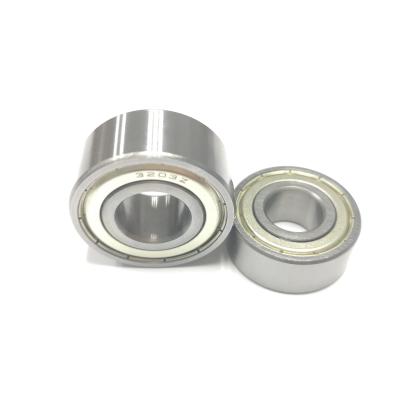 China High Precision Double Row Angular Contact Ball Bearing 3203 ZZ 2RS - 17mm ID, 40mm OD, 14000 rpm Speed Rating for sale