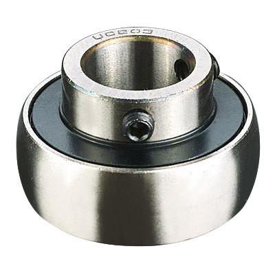 China Chrome Steel UC203 Pillow Block Bearing 17mm ID 40mm OD for Agriculture for sale