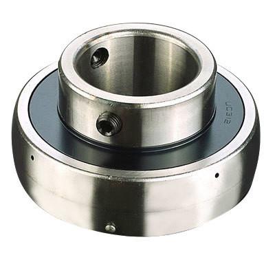 China CIE UC312 Insert Ball Bearing Chrome Steel 60mm Bore 130mm OD Static Load 51800N for sale