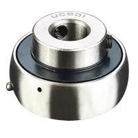 China Small Pillow Block Bearing SB201 12mm ID 40mm OD Chrome Steel Insert Ball Bearing for sale