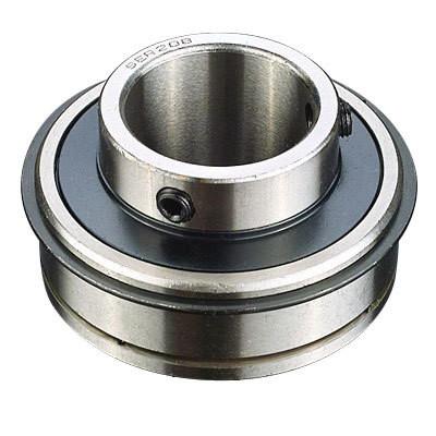 China SER 208 Spherical Insert Bearing 40mm ID 80mm OD 18200N Static Load Heavy Duty for sale