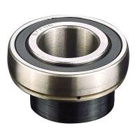China ABEC3 UC206 Spherical Insert Bearing 30mm ID Chrome Steel Low Noise for sale