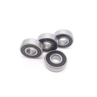 China Wanrui Sealed Chrome Steel Deep Groove Ball Bearing 6001 2RS ABEC-1 12x28x8mm for sale