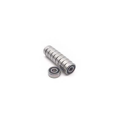 China Miniature Deep Groove Ball Bearing 698 2RS 8x19x6mm High Speed ABEC-5 for sale