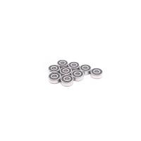China Miniature Deep Groove Ball Bearing 698 2RS 8x19x6mm High Speed ABEC-5 for sale