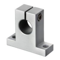 China SK16 Vertical Shaft Support Linear Bearing Block Alloy Aluminium Chrome Steel ABEC-1 for sale