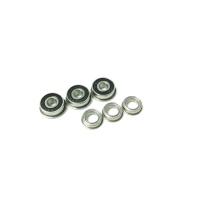 China ABEC3 High Precision Inch Flange Ball Bearing FR3 2RS 4.763mm ID 12.7mm OD with 1300N Load Capacity for sale