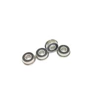 China ABEC3 High Precision Inch Flange Ball Bearing FR3 2RS 4.763mm ID 12.7mm OD with 1300N Load Capacity for sale