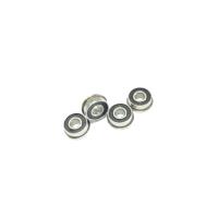 China ABEC3 High Precision Inch Flange Ball Bearing FR3 2RS 4.763mm ID 12.7mm OD with 1300N Load Capacity for sale