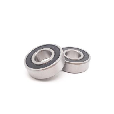 China Deep Groove Ball Bearing 6003 2RS 17x35x10mm ABEC-1 Precision Steel Cage for sale