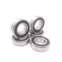 China Deep Groove Ball Bearing 6002 2RS 15x32x9mm ABEC-1 Precision Sealed High Speed for sale