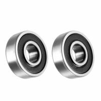China 6305 2RS Chrome Steel Deep Groove Ball Bearing 25x62x17mm High Static Load 11600N for sale