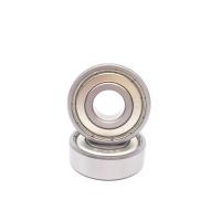 China Chrome Steel Deep Groove Ball Bearing 6200ZZ 10x30x8mm with Nylon Cage for sale