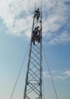 China 15~40m	Lightning Protection Tower,Hot-dip galvanizing anti-corrosion treatment, in line with international standards. for sale