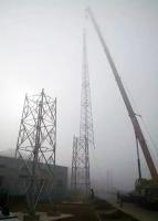 China 15~40m	Lightning Protection Tower,Hot-dip galvanizing anti-corrosion treatment, in line with international standards. for sale