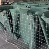 China Military Welded Gabion Basket Mesh Explosion Proof Sand Cage for sale