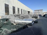 China 2.0mm - 4.0mm Electro Galvanized Wire Gabion Box Silver Color Length 1m - 2m for sale