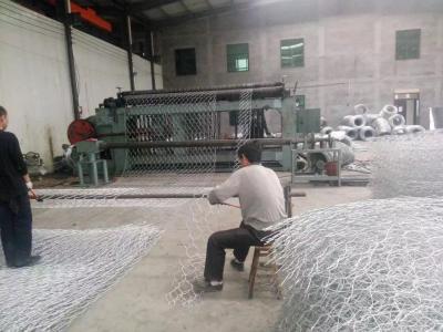 China 350 - 550N/Mm2 Tensile Strength Gabion Baskets For Retaining Wall for sale