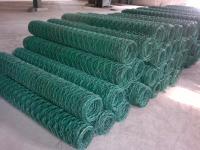 China PVC Coated Gabion Basket Mesh With 2.2mm - 3.4mm Lacing Wire for sale