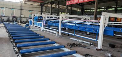 China Fully Automatic Pneumatic Welding Fence Machine Mesh Spacing 50 - 200mm for sale