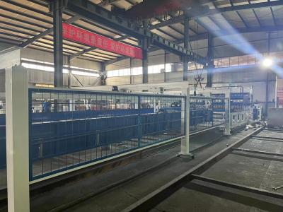 China 3000mm Mesh Length Reinforcing Mesh Welding Machine Automatic Cross Wire Feeding 6000kg - 10000kg for sale