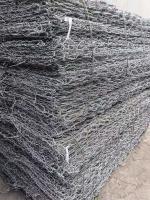 China Electro Galvanized Gabion Wire Baskets 1mx1mx1m for sale