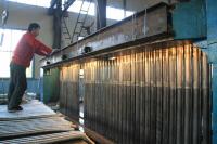 China Automatic Hexagonal Gabion Wire Mesh Machine 2.5m 3m 4.3m Length 100*120mm Hole Size for sale