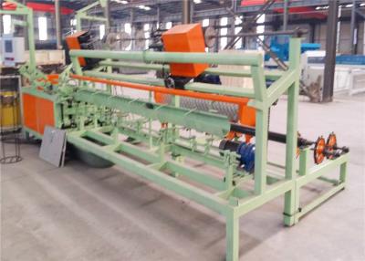 China 9.0KW Wire Mesh Weaving Machine , 100mm Diamond Mesh Fencing Machine for sale