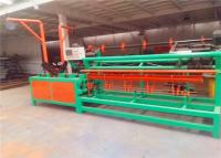 China 9.0KW Wire Mesh Weaving Machine , 100mm Diamond Mesh Fencing Machine for sale