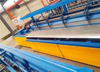 China 3.8T Diamond Chain Link Fence Machine 9.0KW Single Wire Feeding Touch Screen Operation for sale