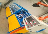 China 3.8T Diamond Chain Link Fence Machine 9.0KW Single Wire Feeding Touch Screen Operation for sale