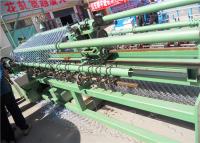 China Fully Automatic Chain Link Fence Machine , 170m2/h 5m Orthorhombic Machine for sale