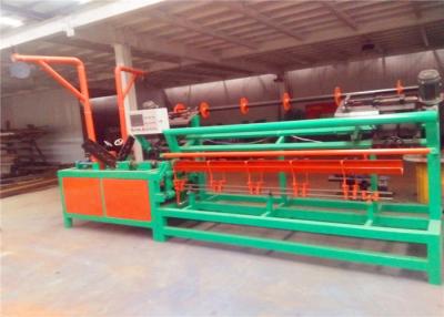 China PLC Control Chain Link Fence Machine 80mm 100mm Double Wire Twist Strand for sale